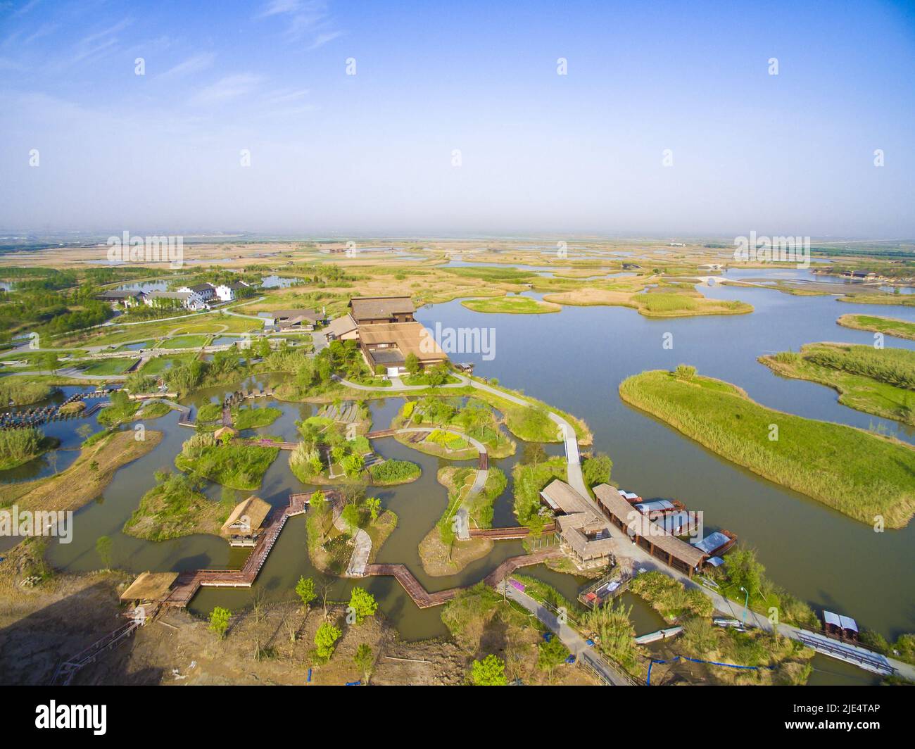 Hangzhou bay wetland park hi-res stock photography and images - Alamy