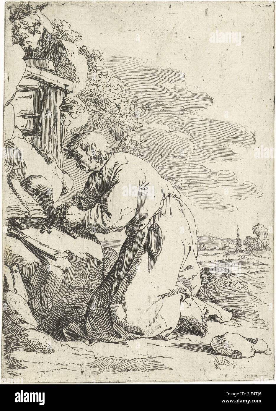 Hermit prays hi-res stock photography and images - Alamy