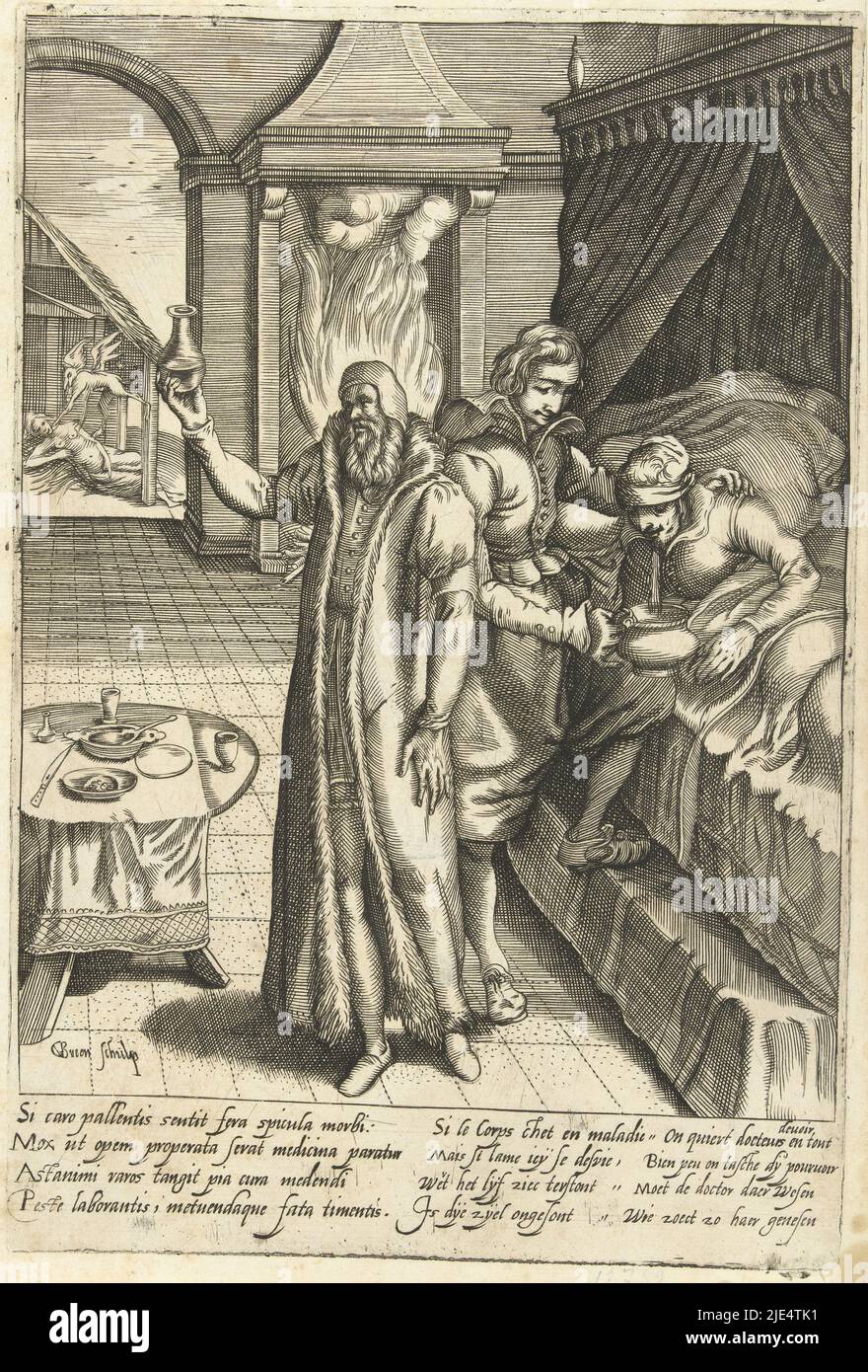 Sick man allegories hi-res stock photography and images - Alamy