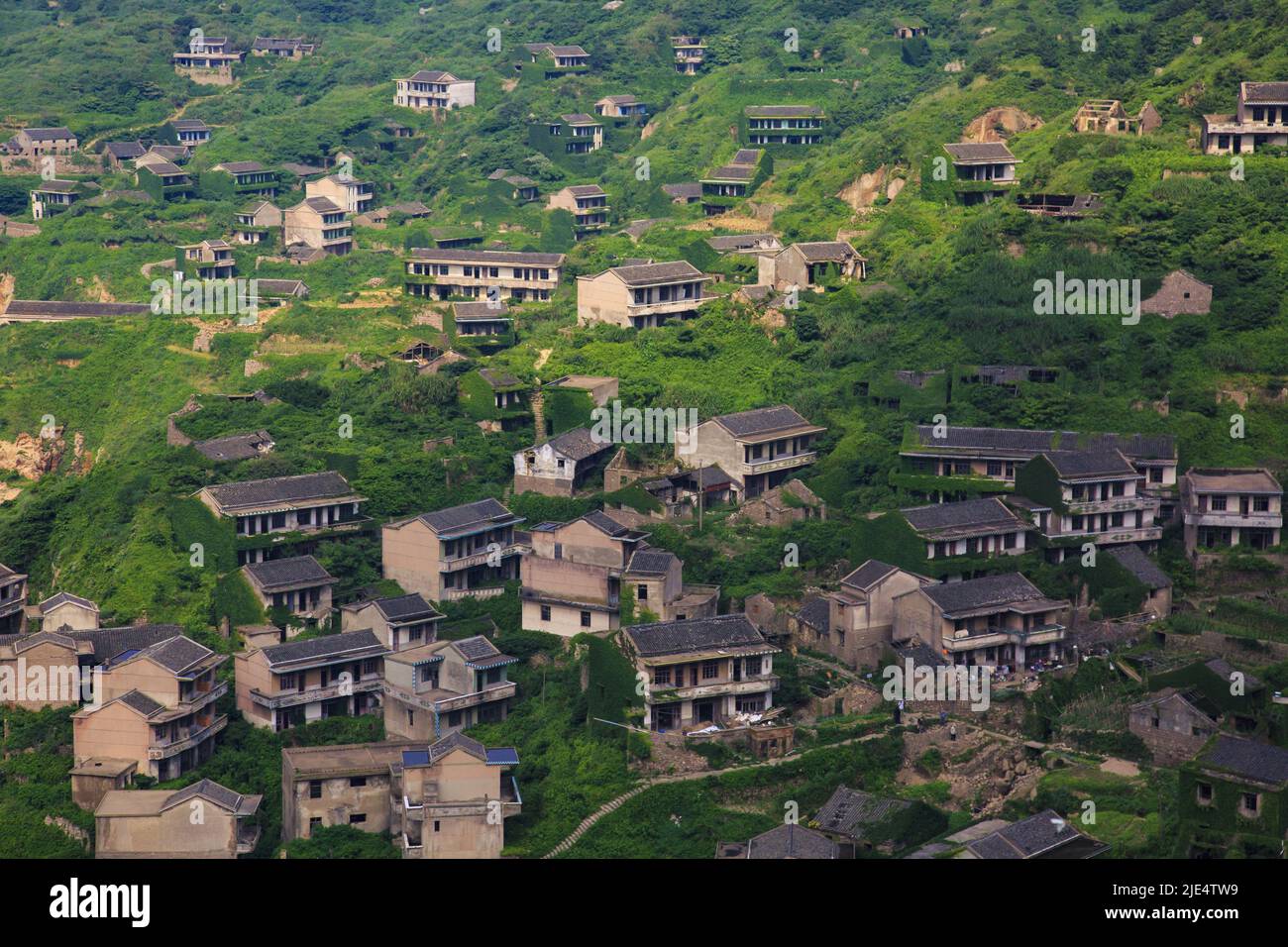 Zhejiang zhoushan shengsi its island no one village Stock Photo - Alamy