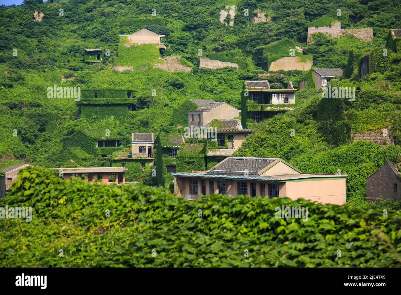 Zhejiang zhoushan shengsi its island no one village Stock Photo - Alamy