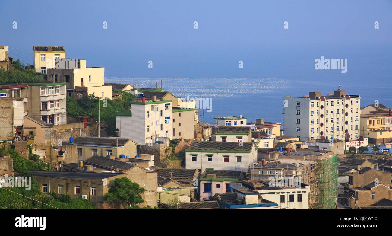 Zhejiang zhoushan shengsi Chinese wolfberry island bay scenery Stock ...
