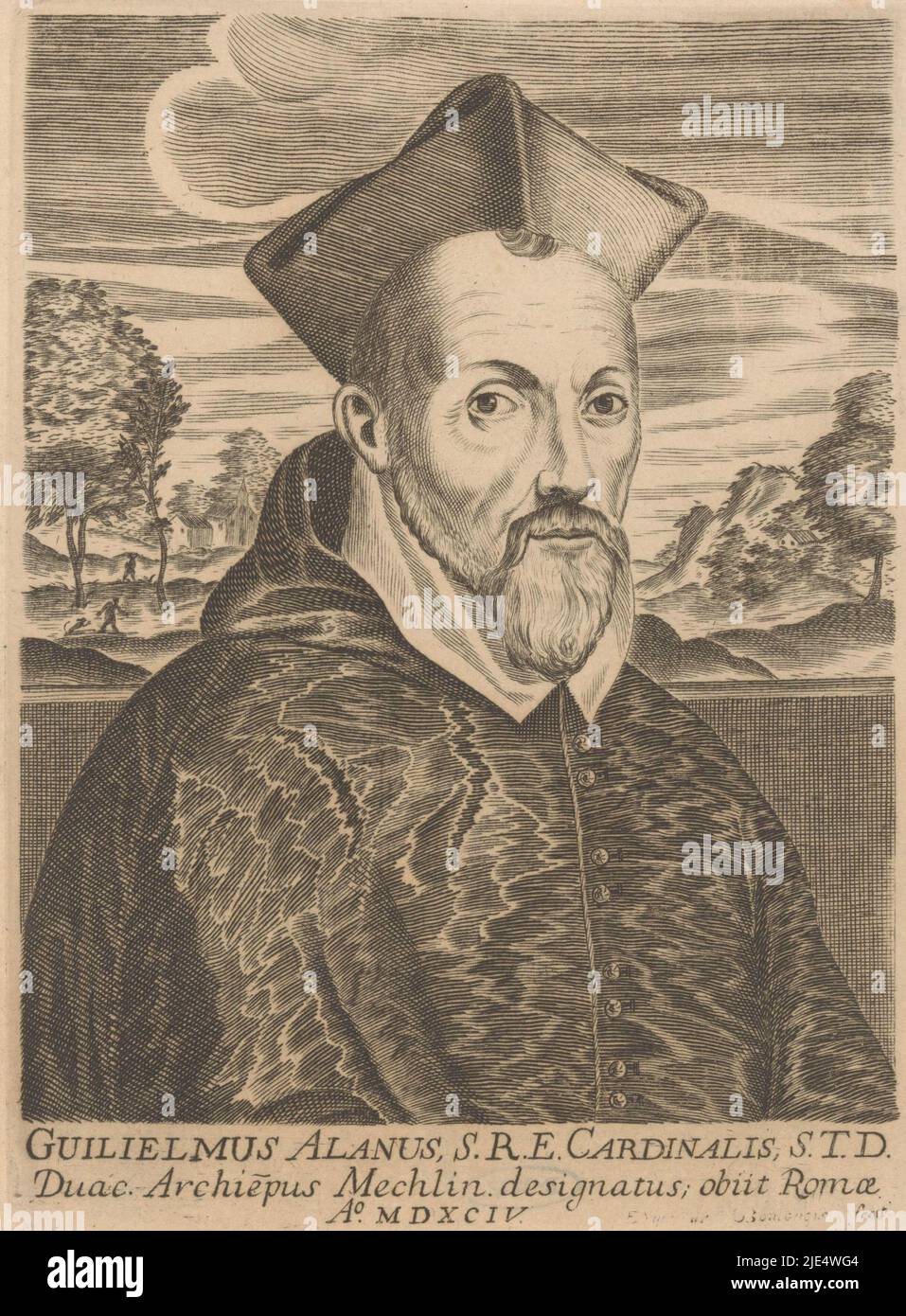 Cardinal william allen hi-res stock photography and images - Alamy