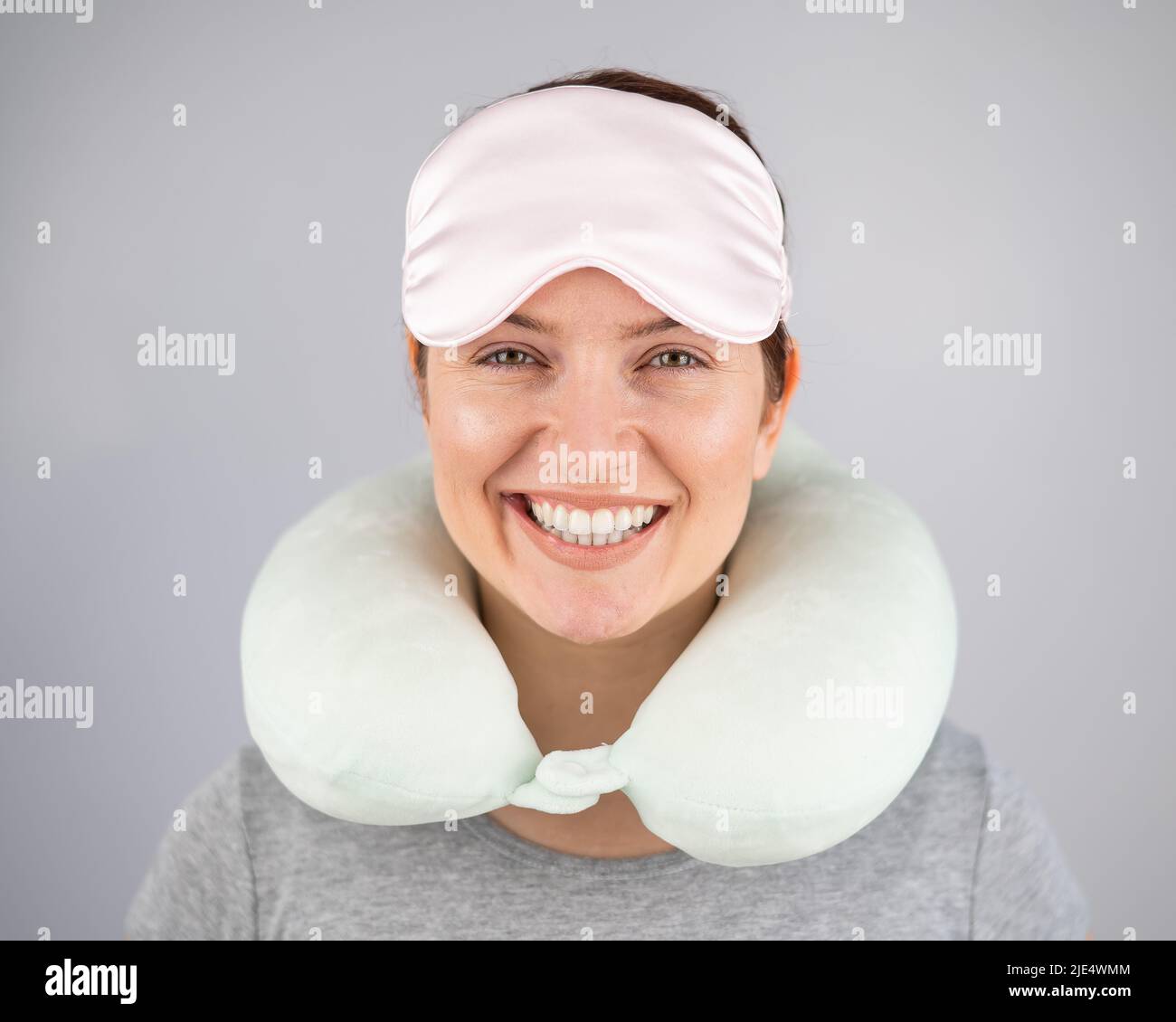 Woman sleeping on bus hi-res stock photography and images - Alamy