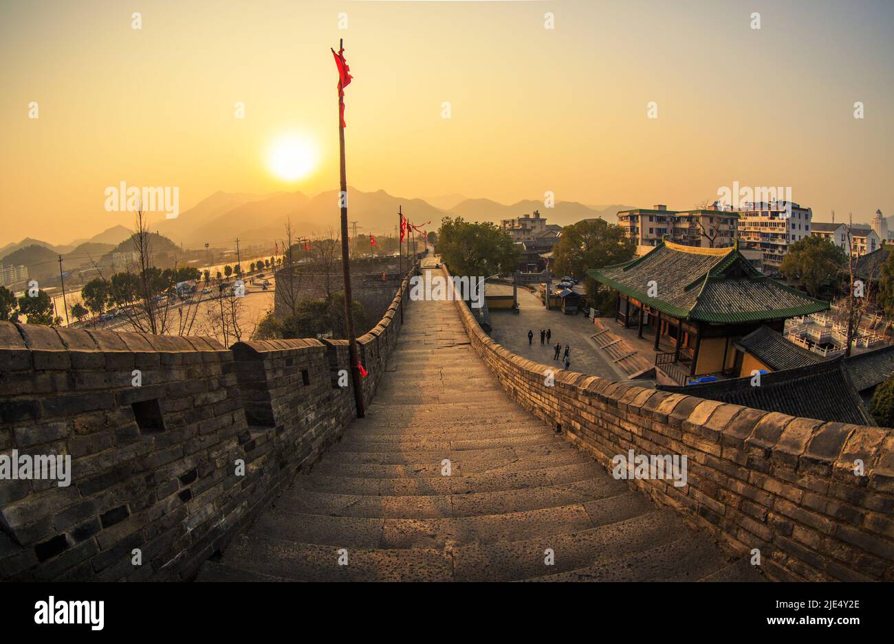 Linhai the ancient Great Wall Stock Photo - Alamy