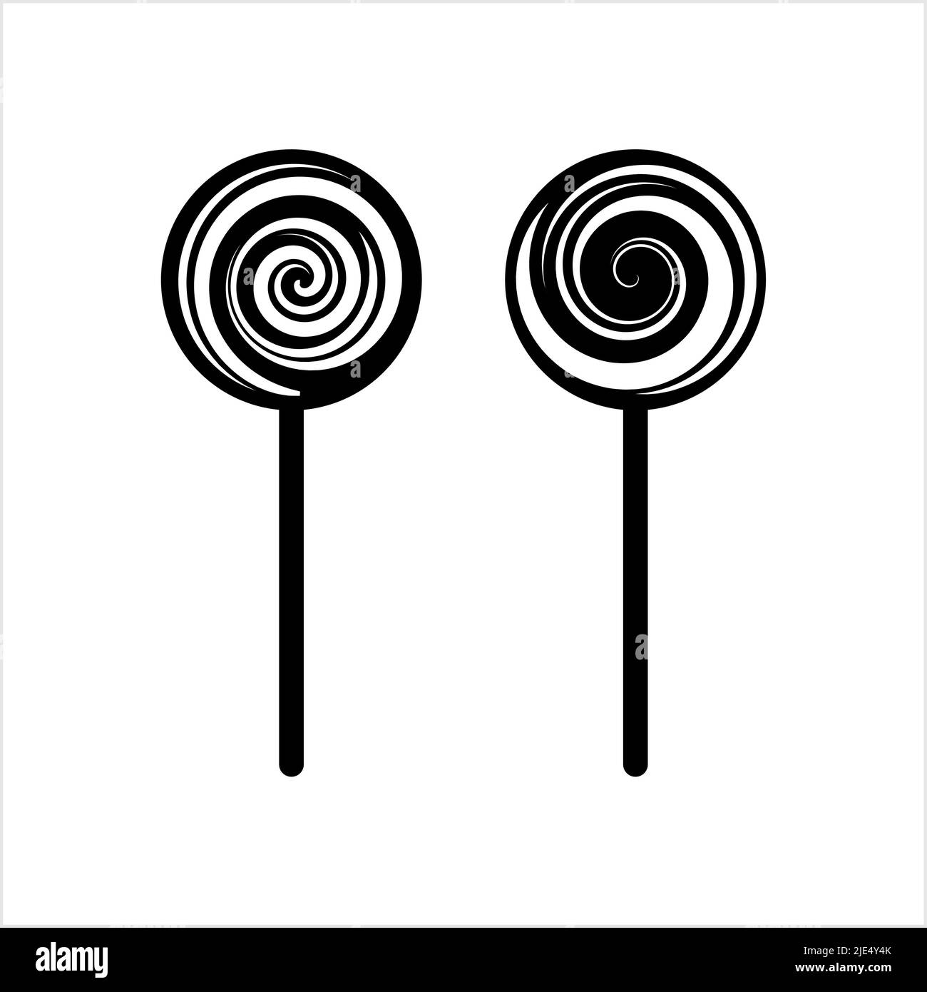 Candy Icon, Candy Design Vector Art Illustration Stock Vector Image ...