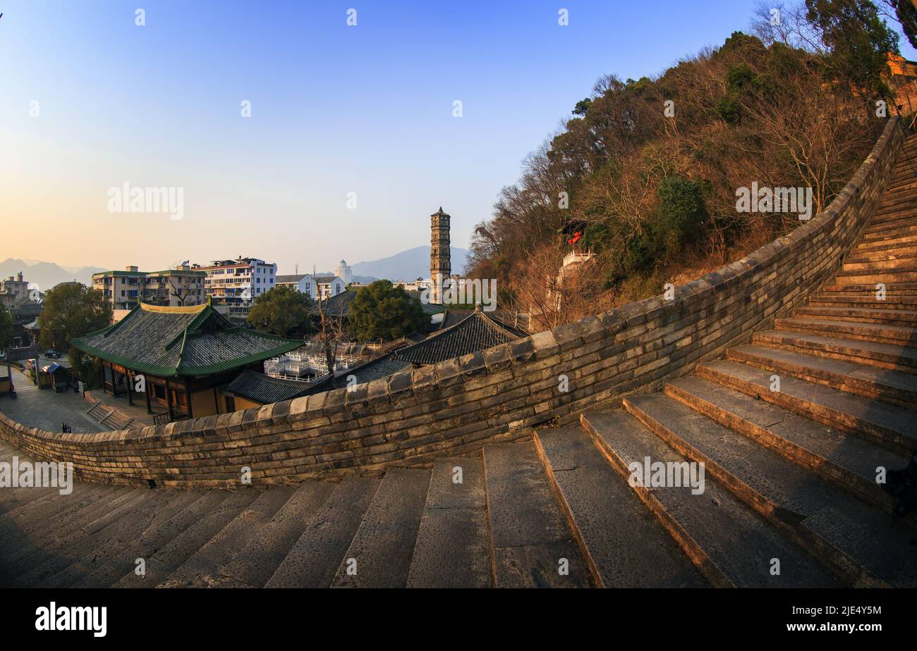 The ancient city of linhai hi-res stock photography and images - Alamy
