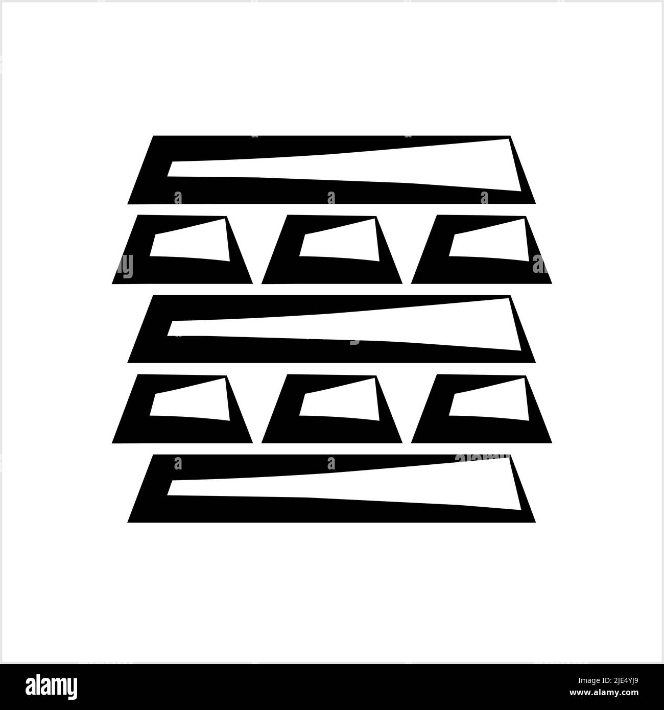 Gold Bar Icon Vector Art Illustration Stock Vector Image & Art - Alamy