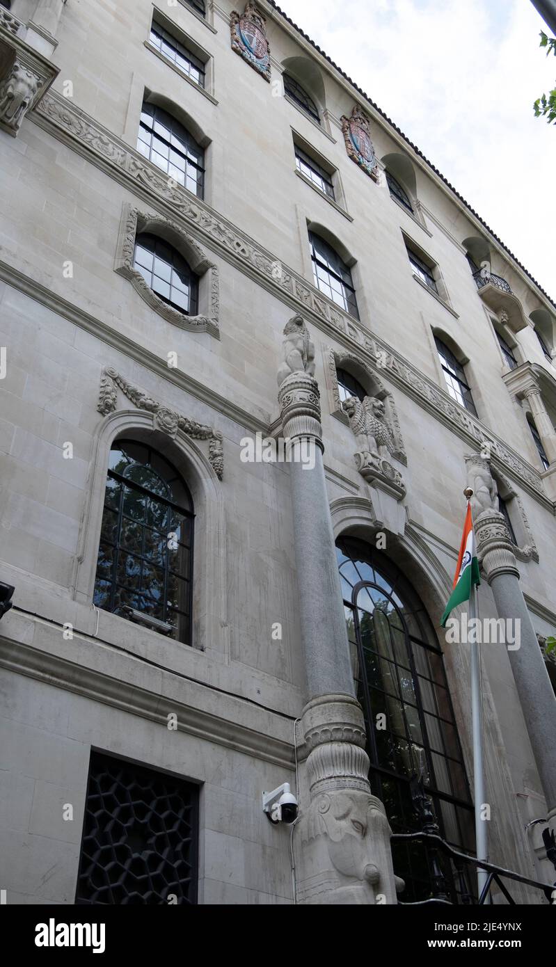 The high commission of india london Stock Photo - Alamy