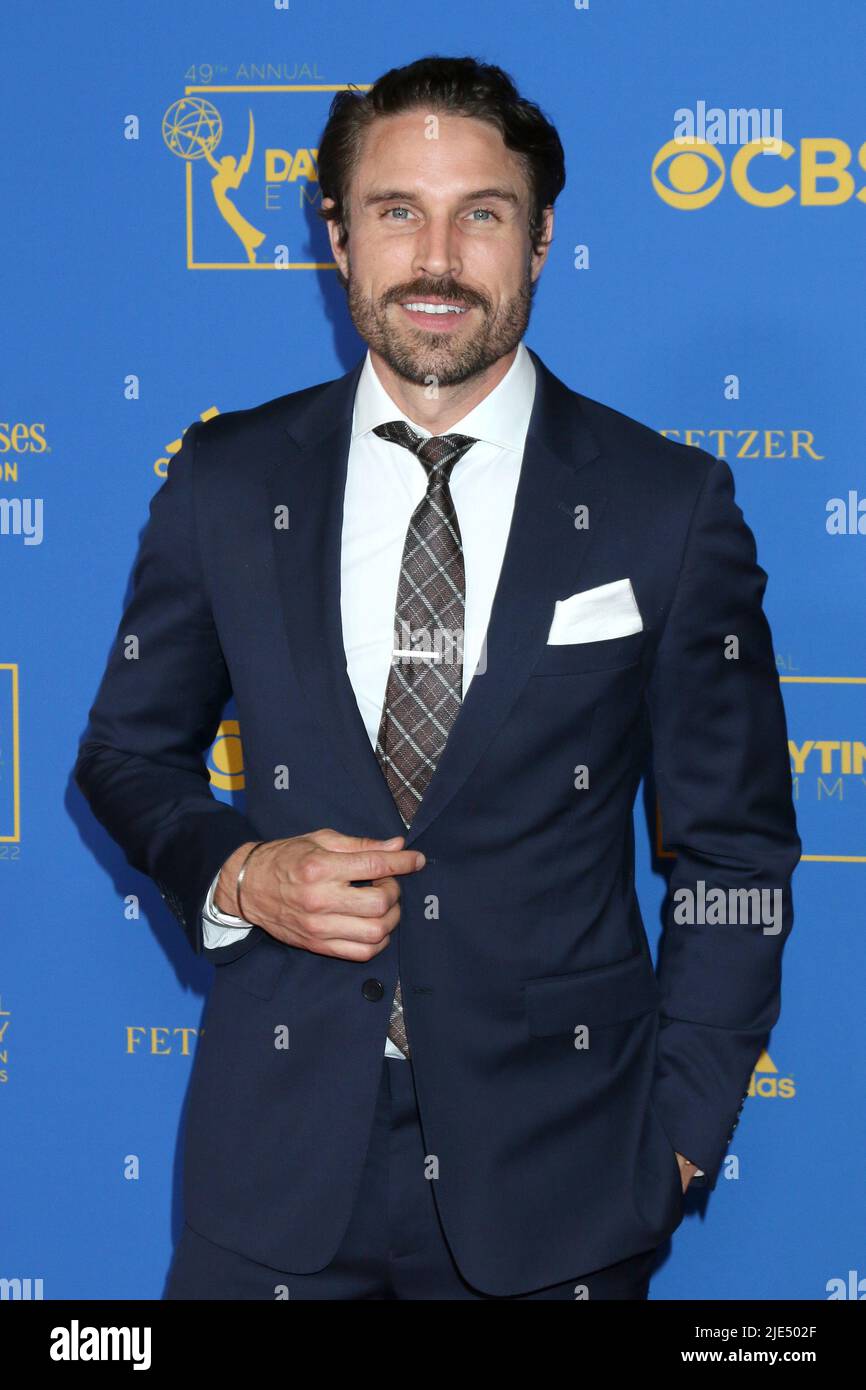 LOS ANGELES - JUN 24: James O’Halloran at the 49th Daytime Emmys Awards ...