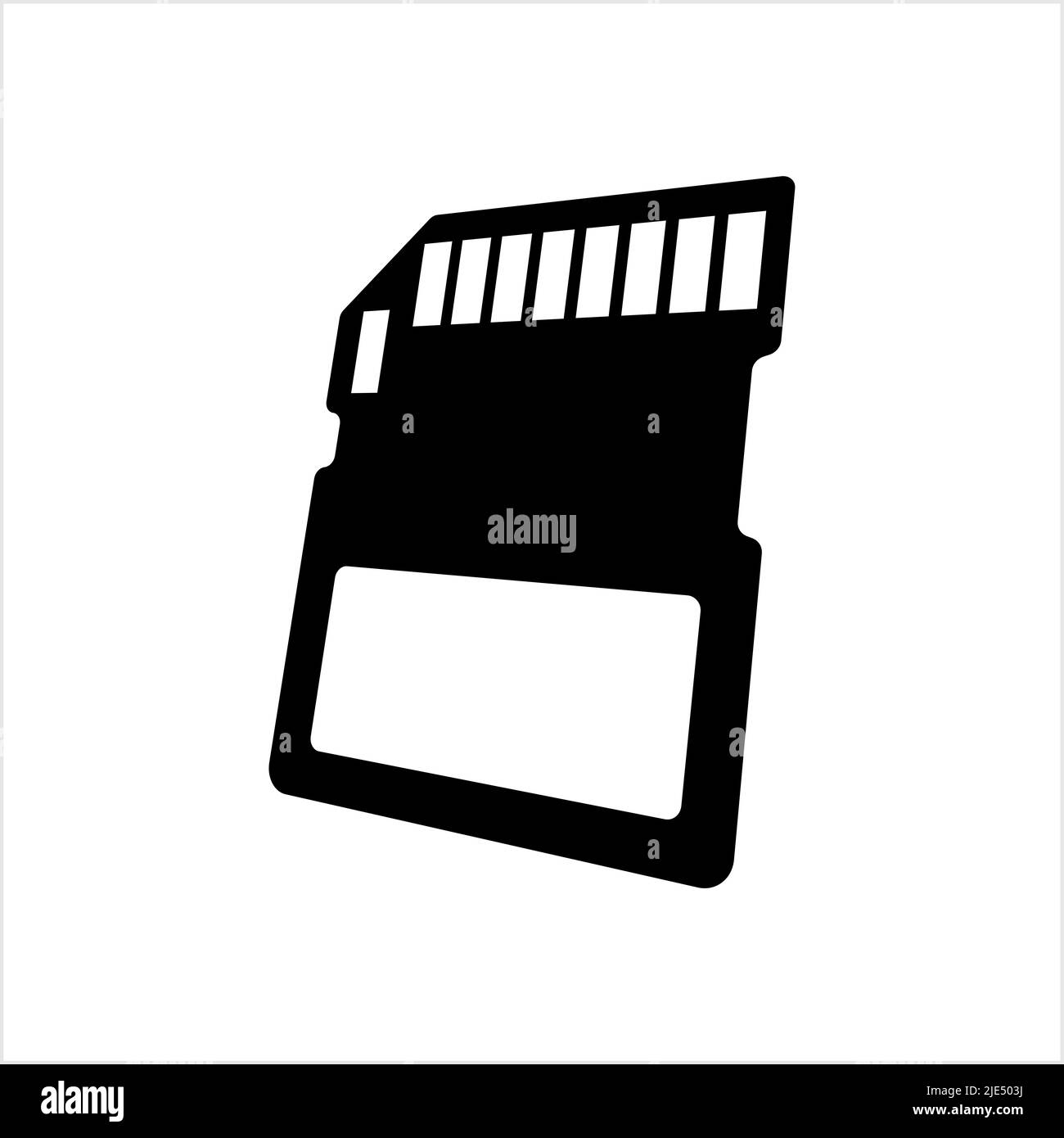 Memory Card Icon Vector Art Illustration Stock Vector Image & Art - Alamy