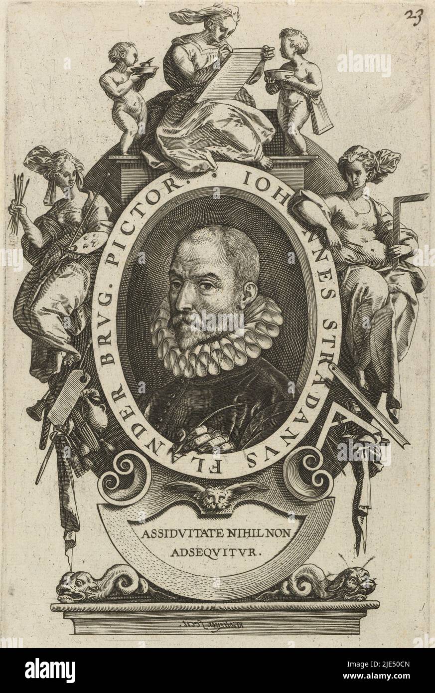 Latinized name johannes stradanus hi-res stock photography and images ...