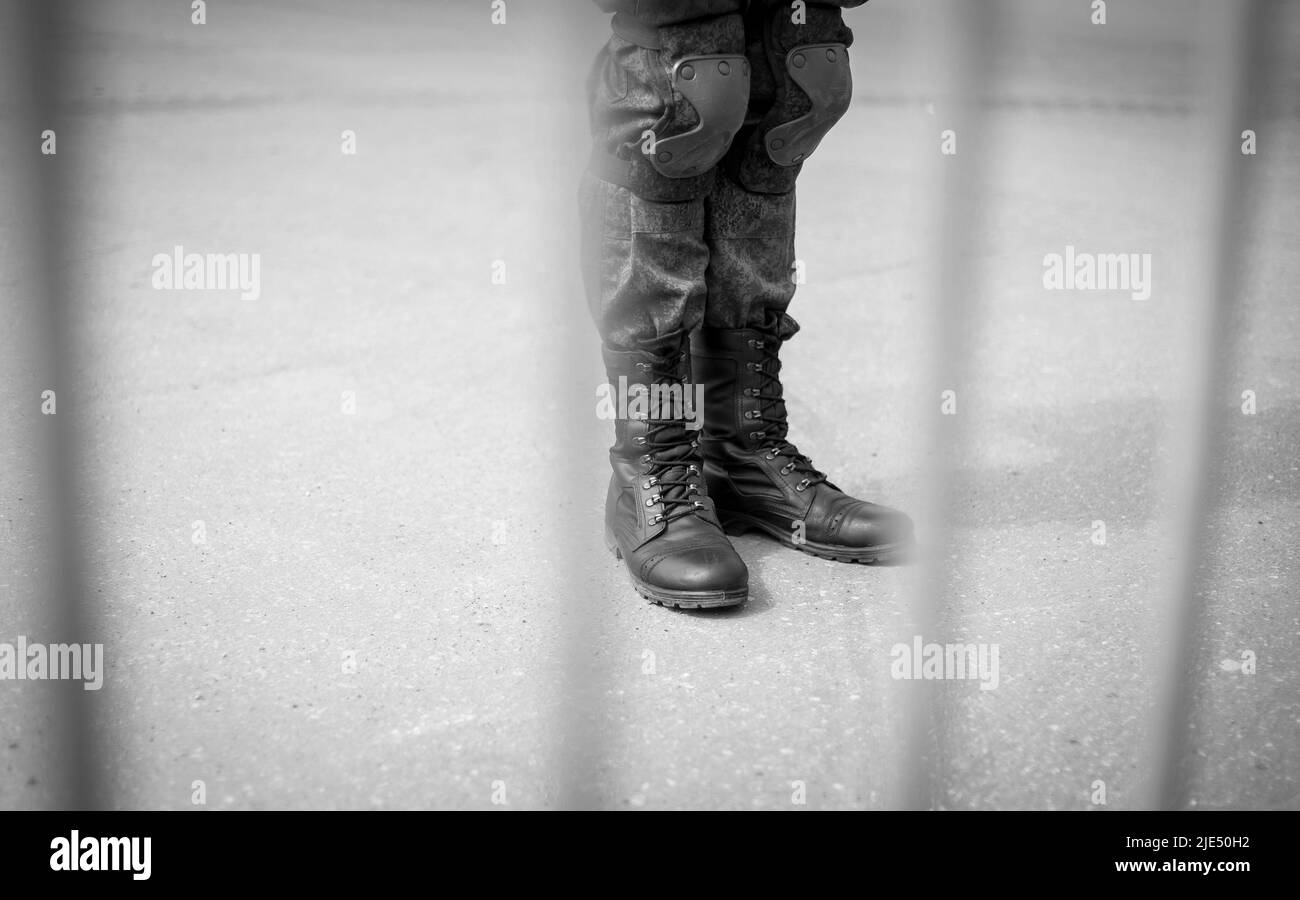 Army concept special forces Black and White Stock Photos & Images - Alamy