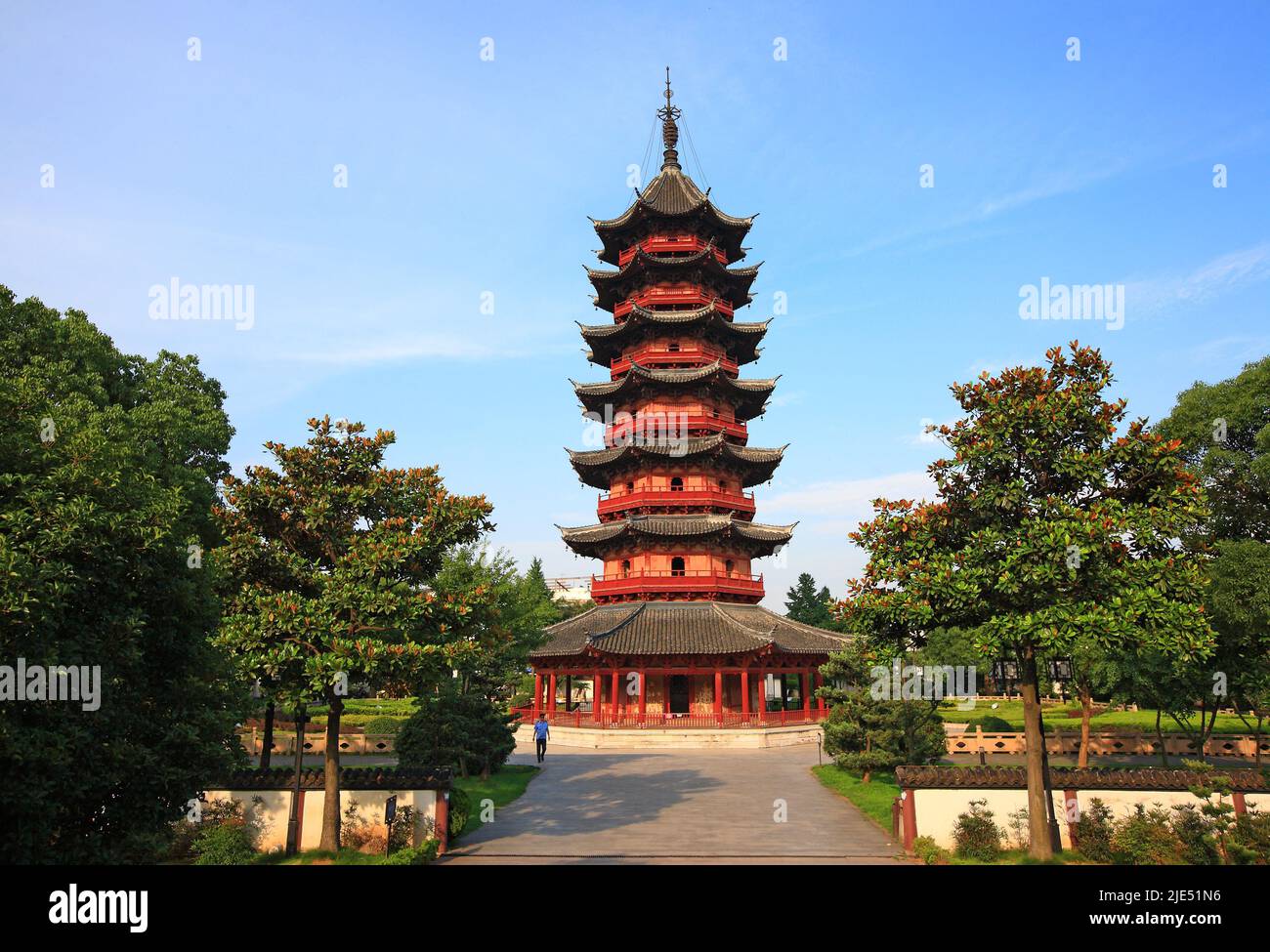 In jiangsu province suzhou pan gate the canal the ancient Han ditch ...