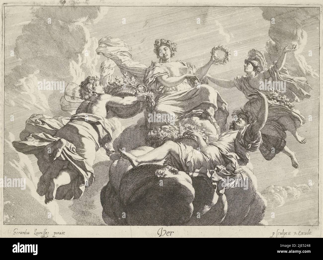 Flora personification hi-res stock photography and images - Alamy