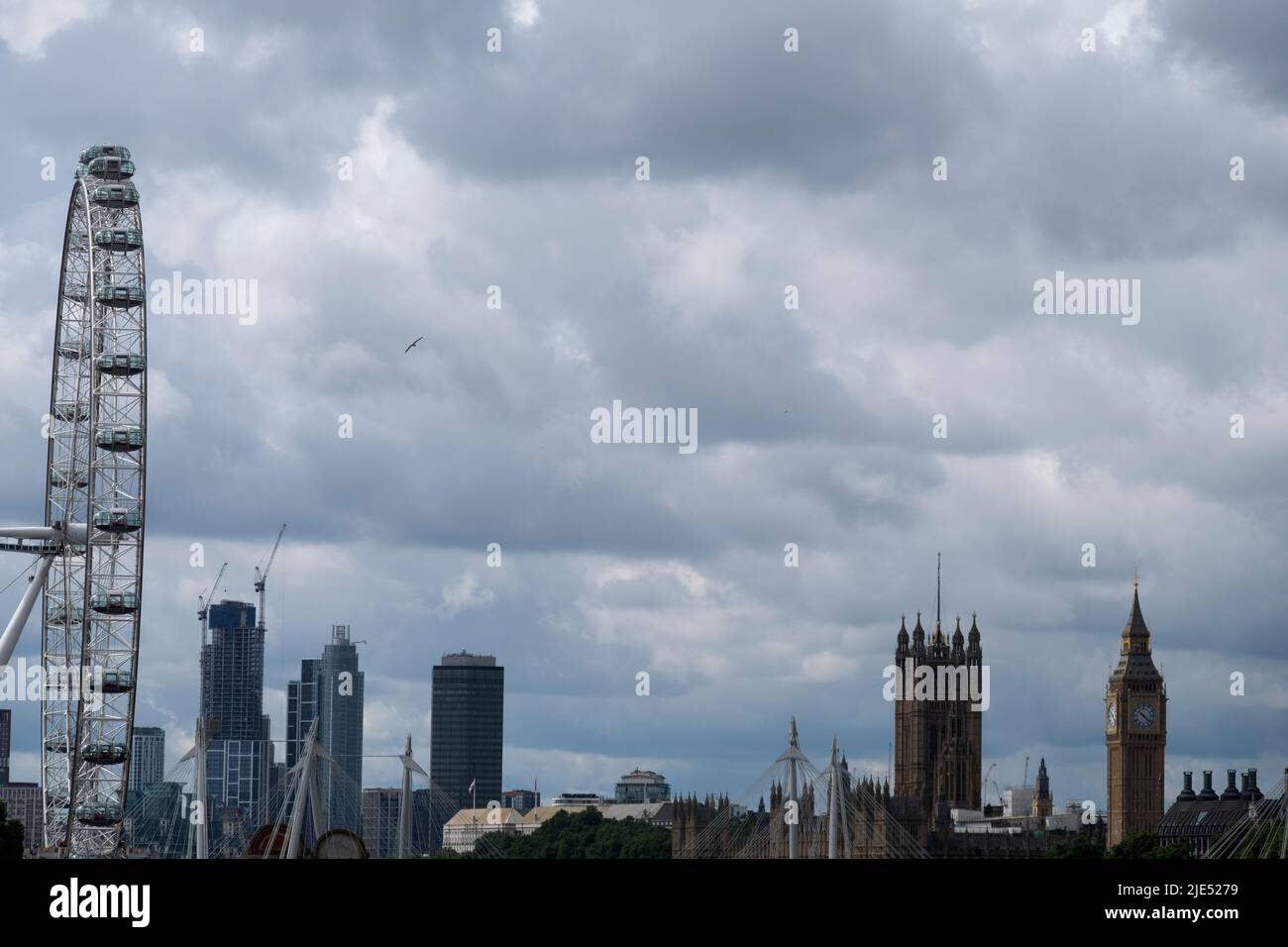 London iconic cityscape, England Stock Photo - Alamy