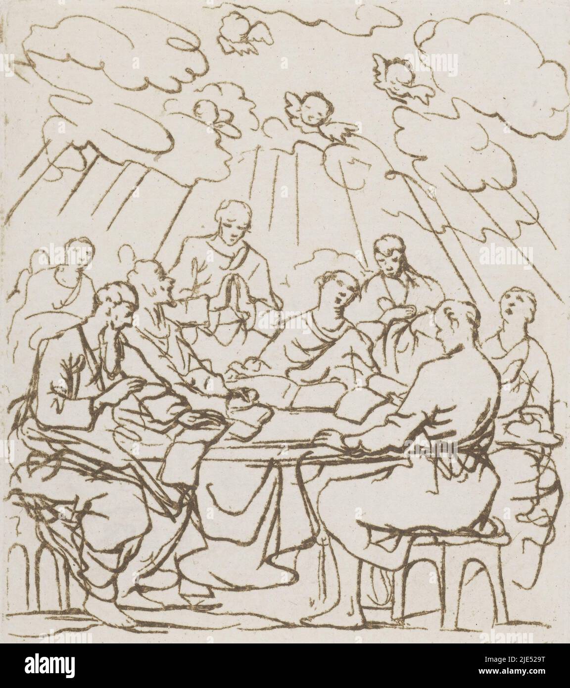 Eight praising persons hi-res stock photography and images - Alamy