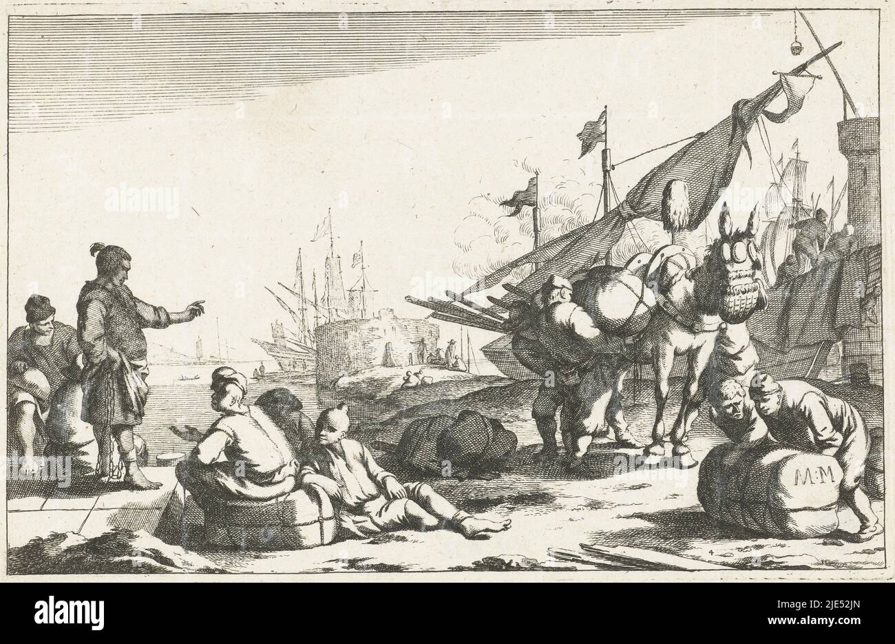 Pack mule italian ports hi-res stock photography and images - Alamy