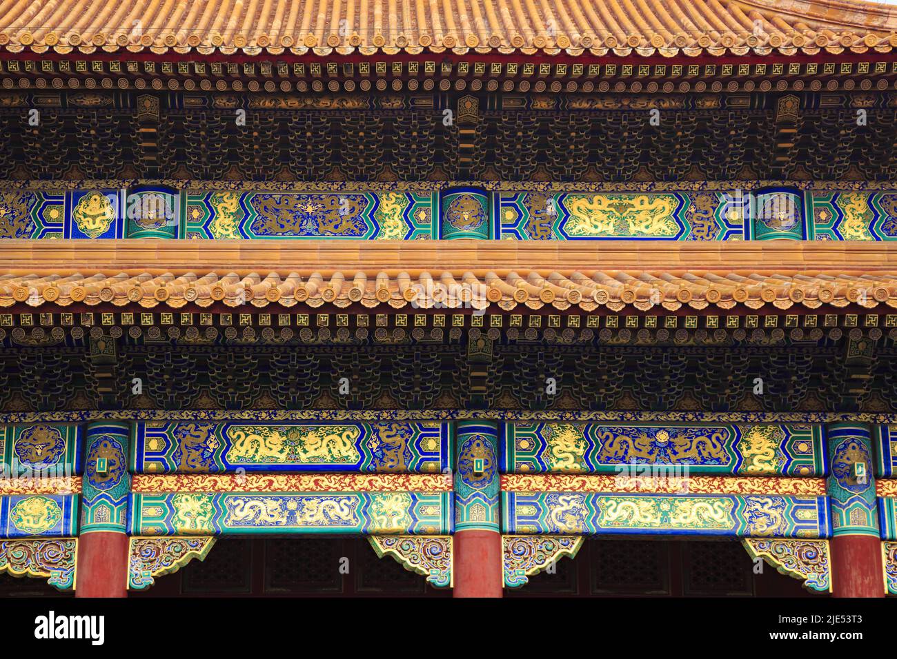 Beijing the Palace Museum the Forbidden City Stock Photo - Alamy