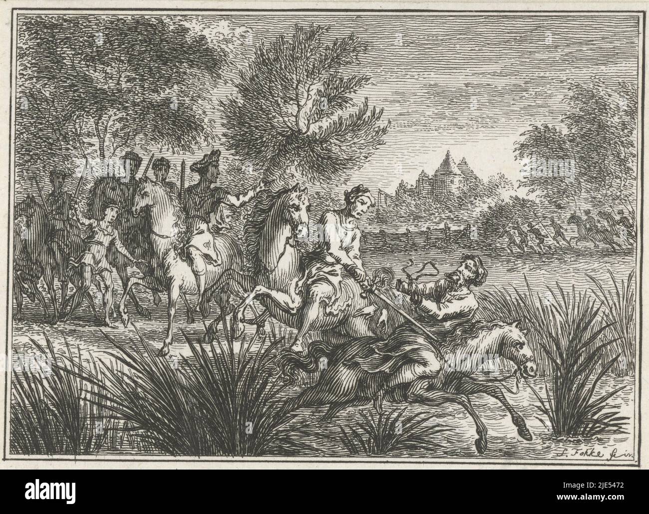 Floris V is murdered by Gerard van Velzen, 27 June 1296, Murder of ...