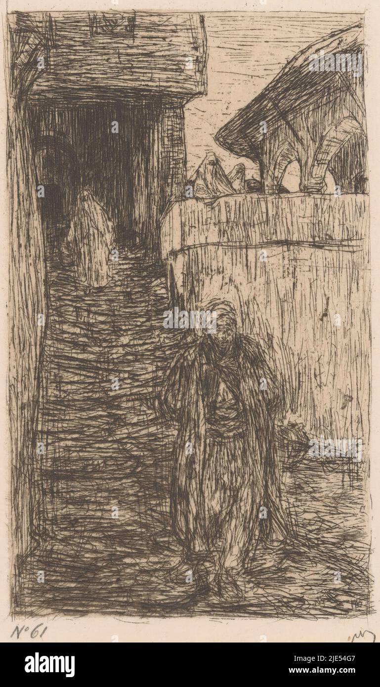 A courtyard in Scutari, the Greek name for the present-day Üsküdar in ...