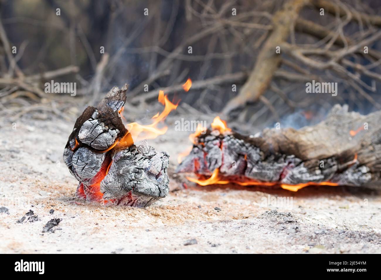 Fuel ash and dangerous disaster and warm land hi-res stock photography ...