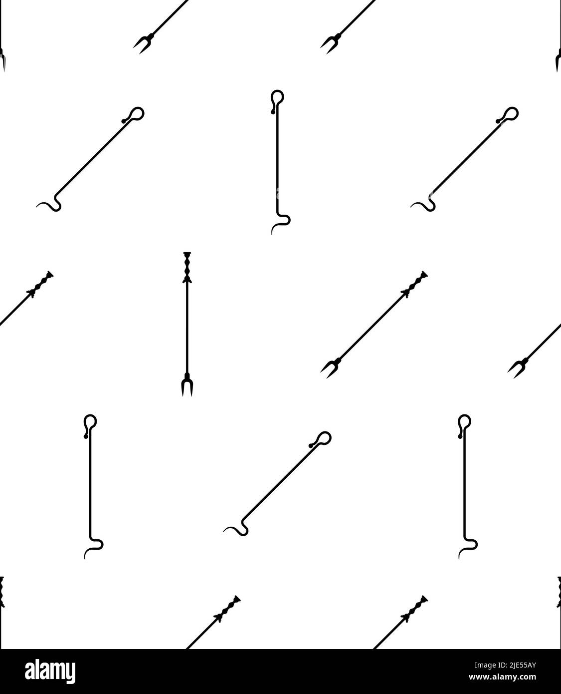 Burning tongs Stock Vector Images - Alamy