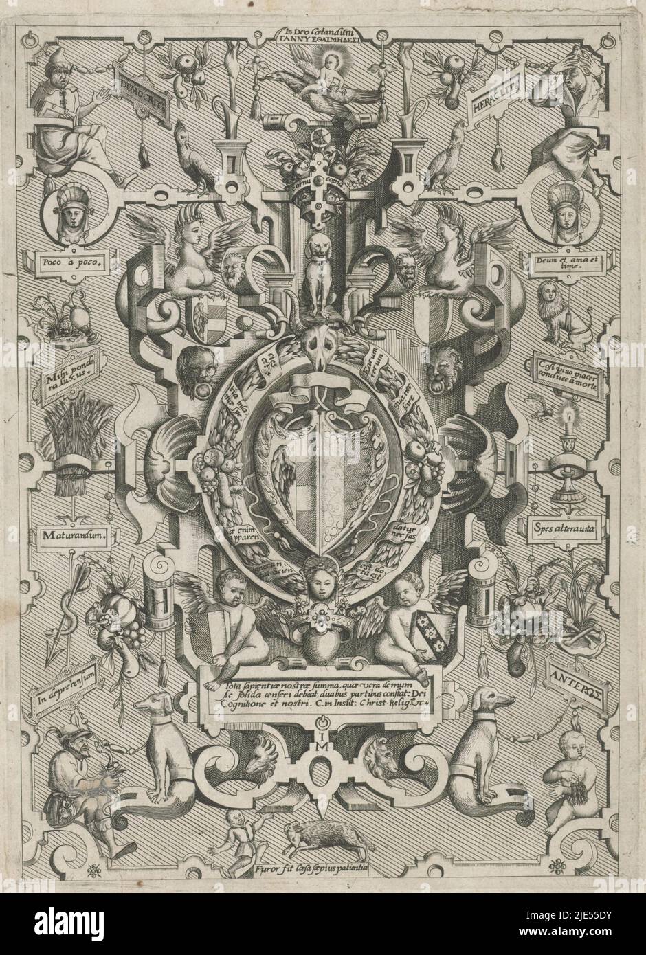 Scroll hang shields hi-res stock photography and images - Alamy