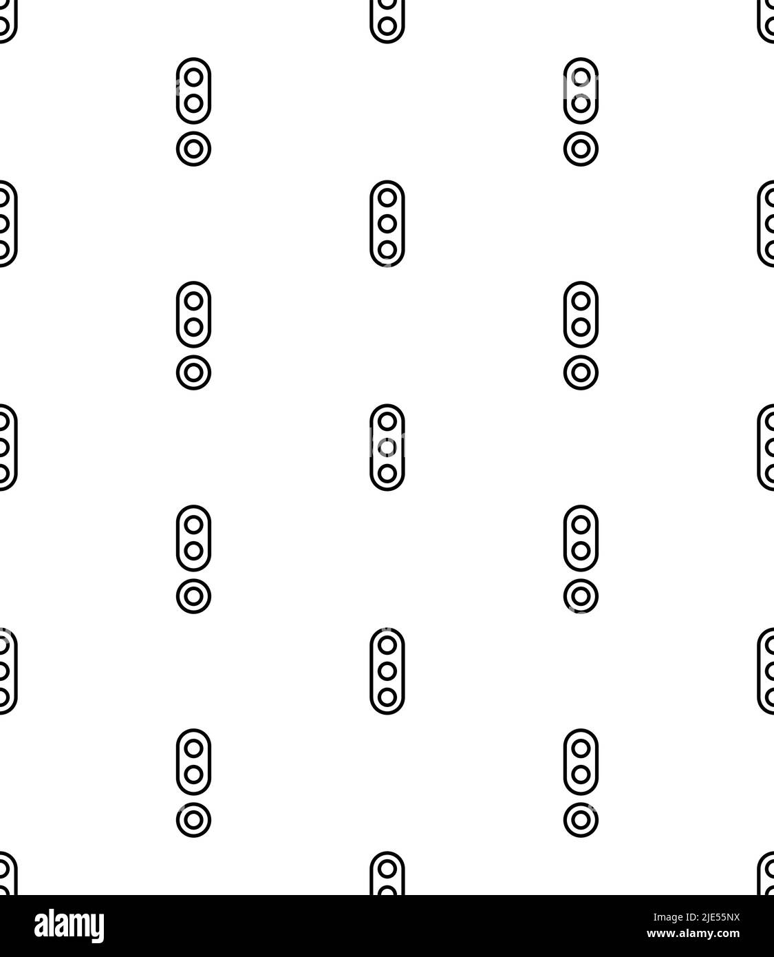 Smartphone Triple Camera Icon Seamless Pattern Vector Art Illustration ...