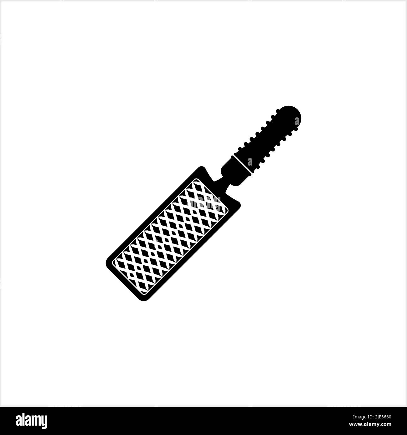 Rasp Icon, Coarse Texture File Tool Icon Vector Art Illustration Stock ...