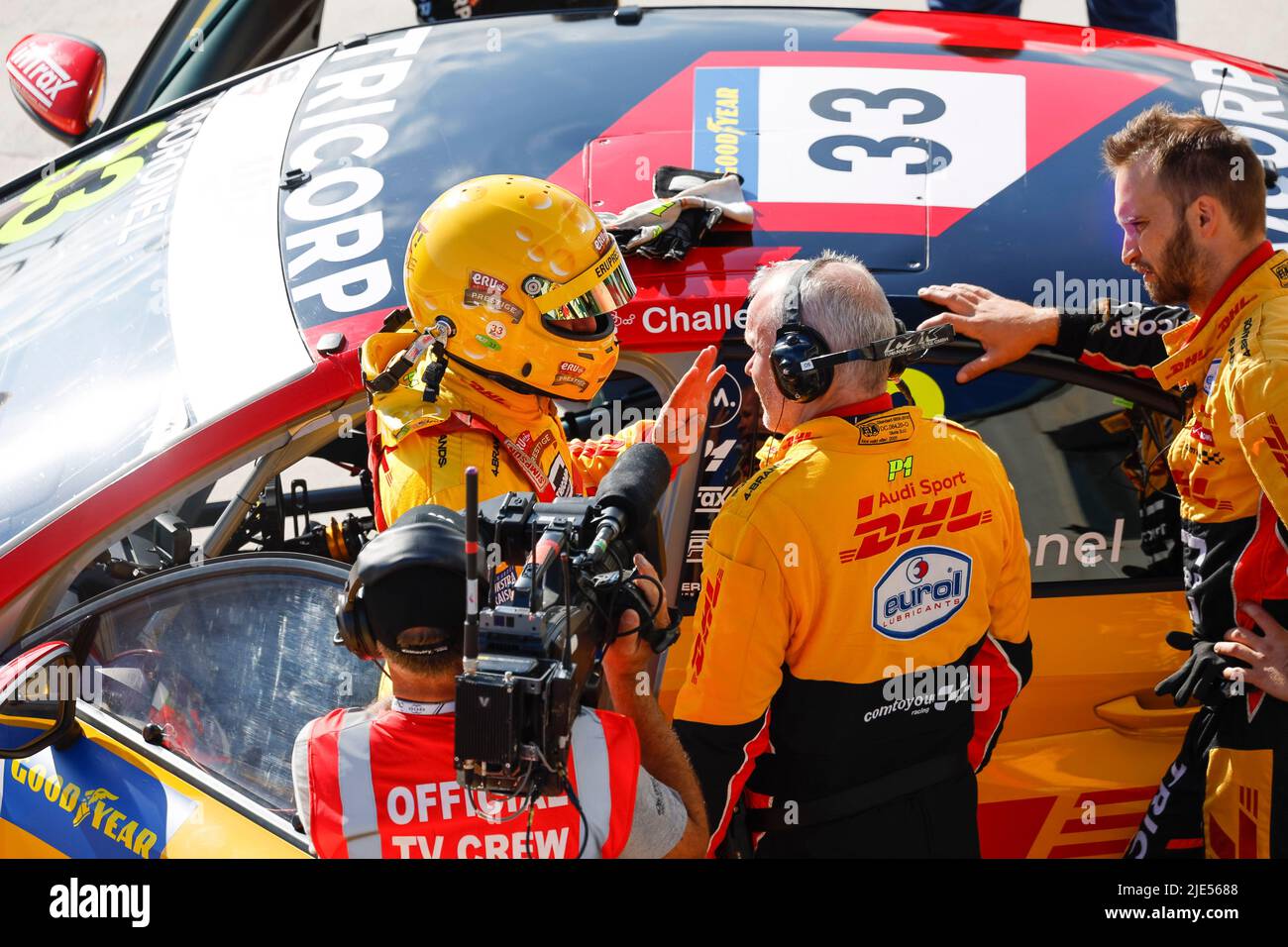 CORONEL Tom (NLD), Comtoyou DHL Team Audi Sport, Audi RS 3 LMS ...