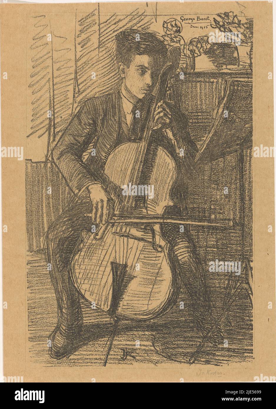 George bacot playing hi-res stock photography and images - Alamy