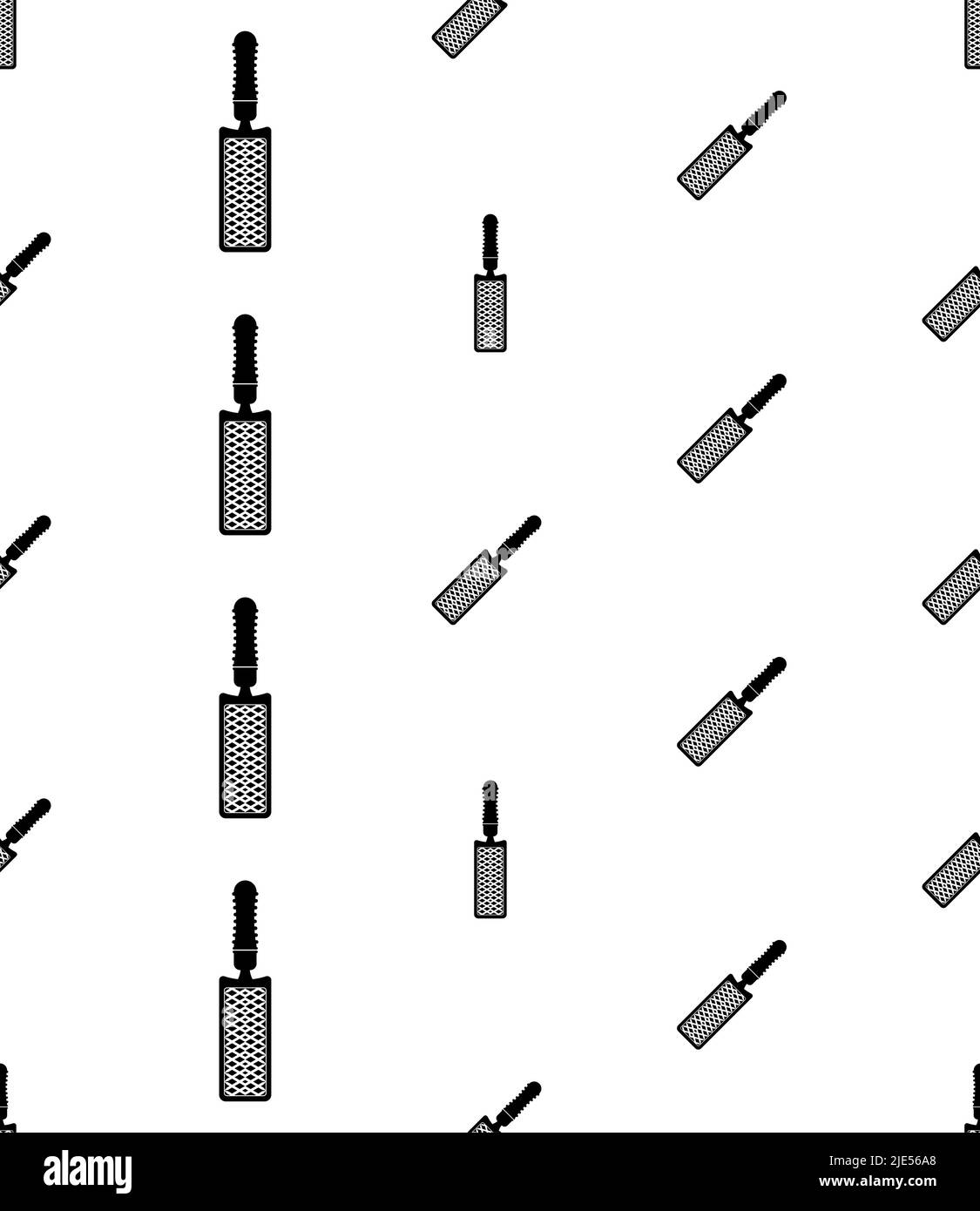 Rasp Icon Seamless Pattern, Coarse Texture File Tool Icon Vector Art ...