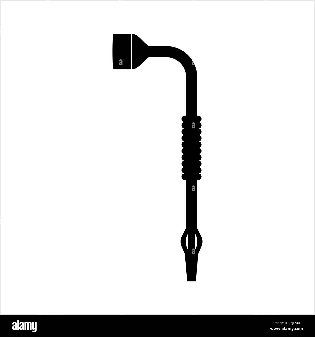 Wheel Wrench Icon, Wheel Bolt Opener Wrench Vector Art Illustration ...