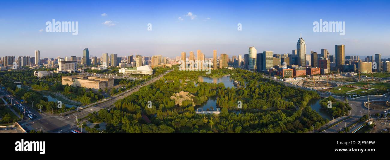 Zhejiang ningbo yinzhou yinzhou park lake Stock Photo - Alamy