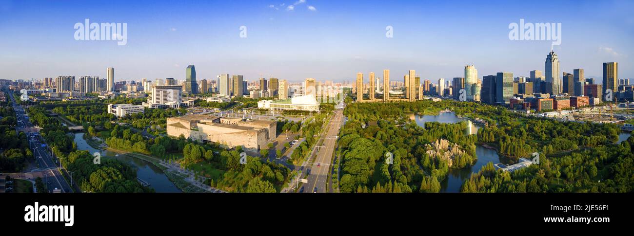 Zhejiang ningbo yinzhou yinzhou park lake Stock Photo - Alamy