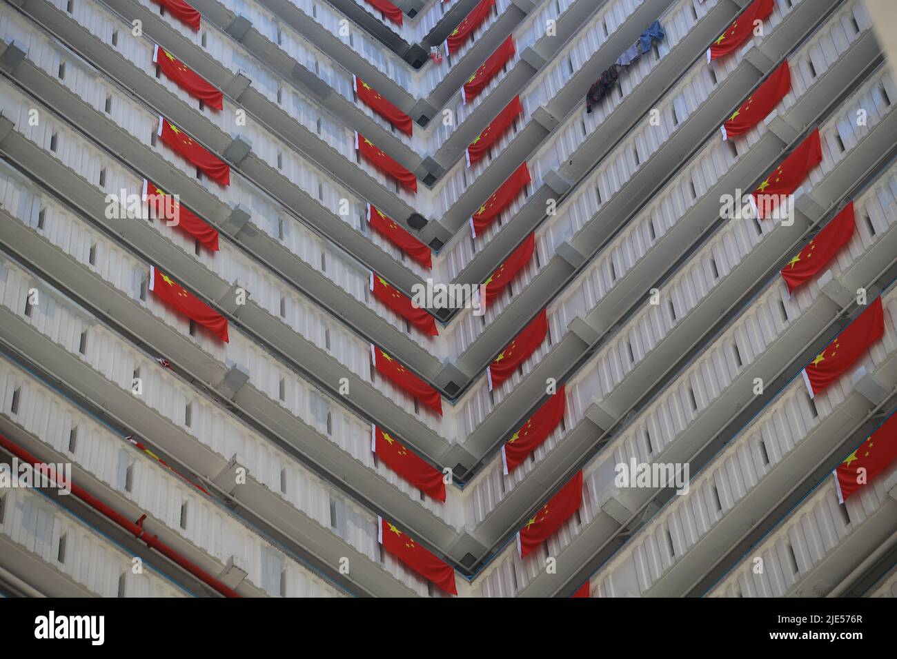 flags for celebrate the 25th anniversary of the establishment of the ...