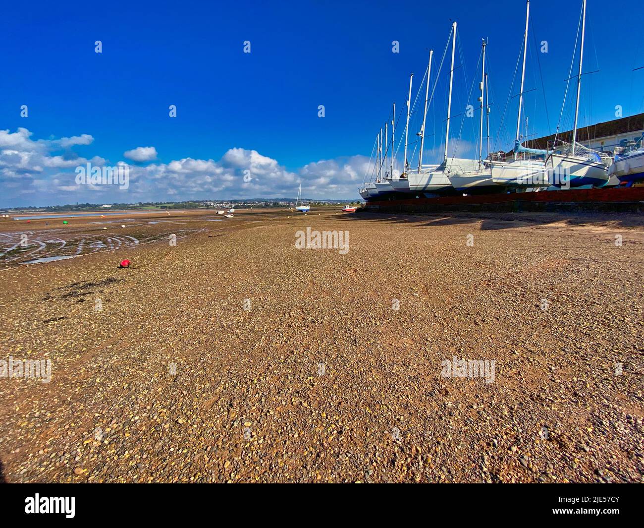 The Exe Estuary, Exmouth, Devon Stock Photo - Alamy
