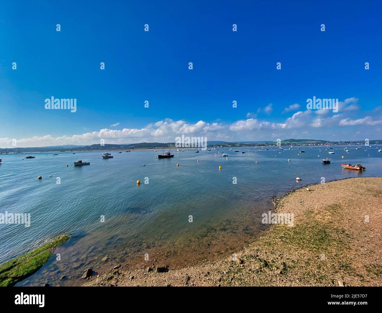 The Exe Estuary, Exmouth, Devon Stock Photo - Alamy