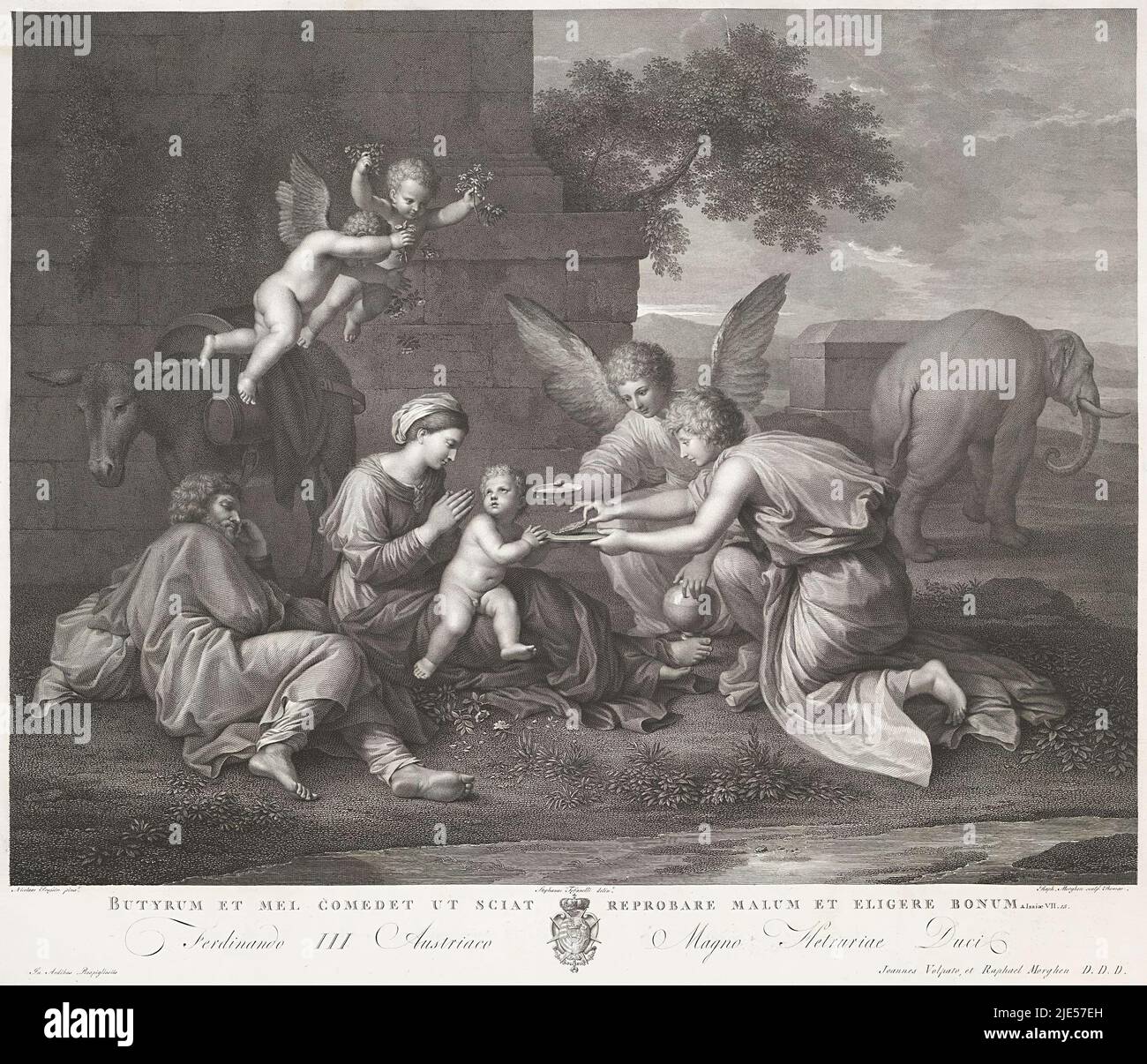 Two floating putti hi-res stock photography and images - Alamy