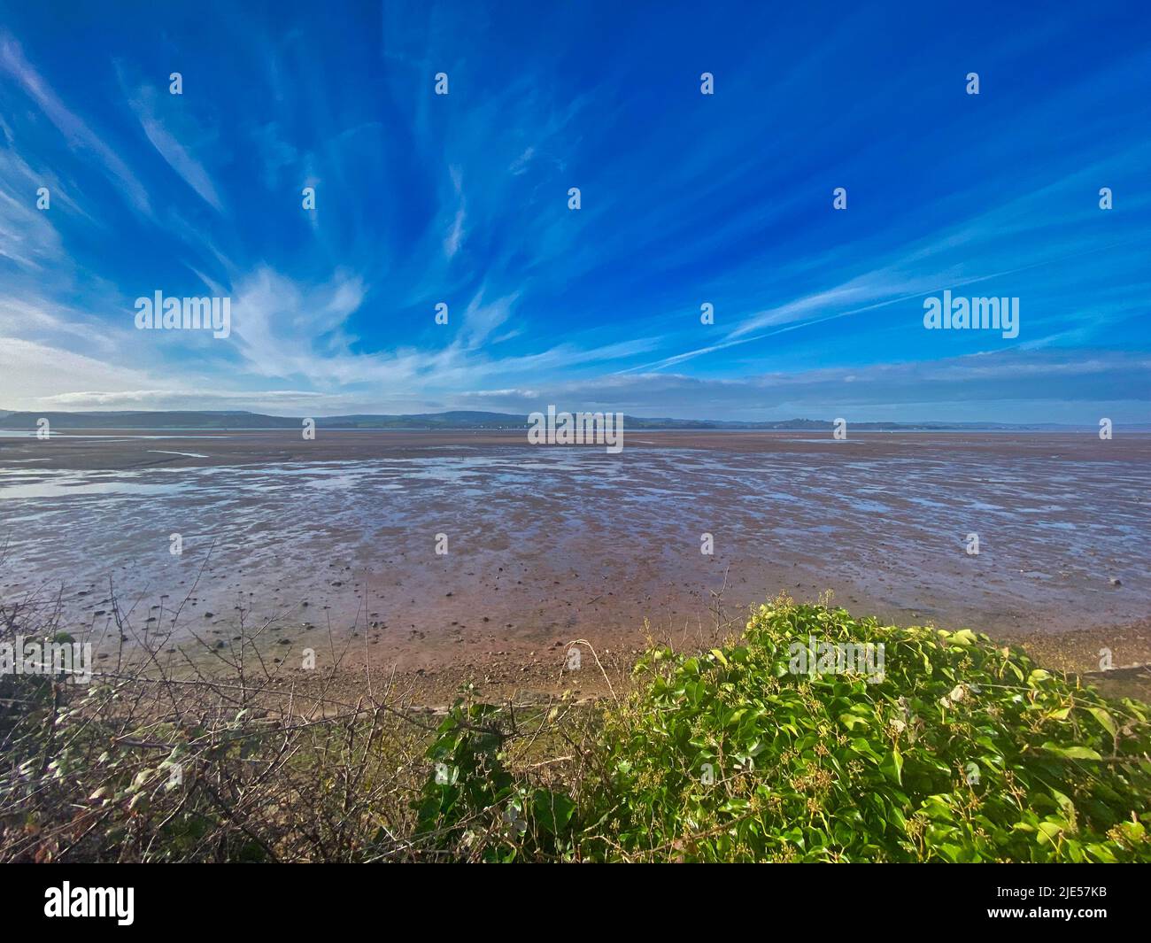 The Exe Estuary, Exmouth, Devon Stock Photo - Alamy