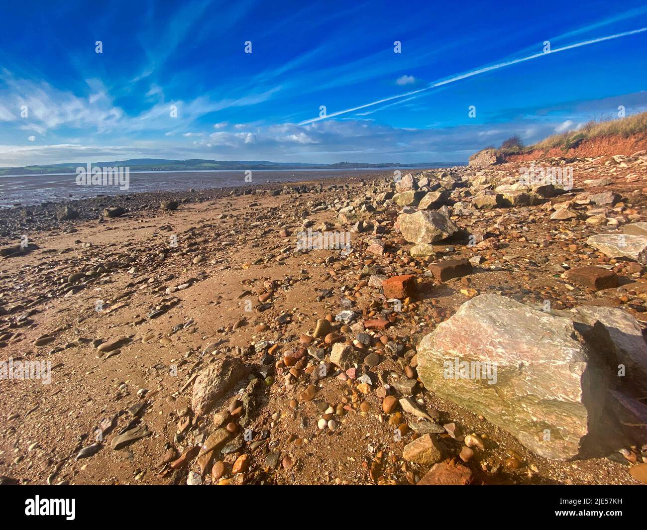 The Exe Estuary, Exmouth, Devon Stock Photo - Alamy
