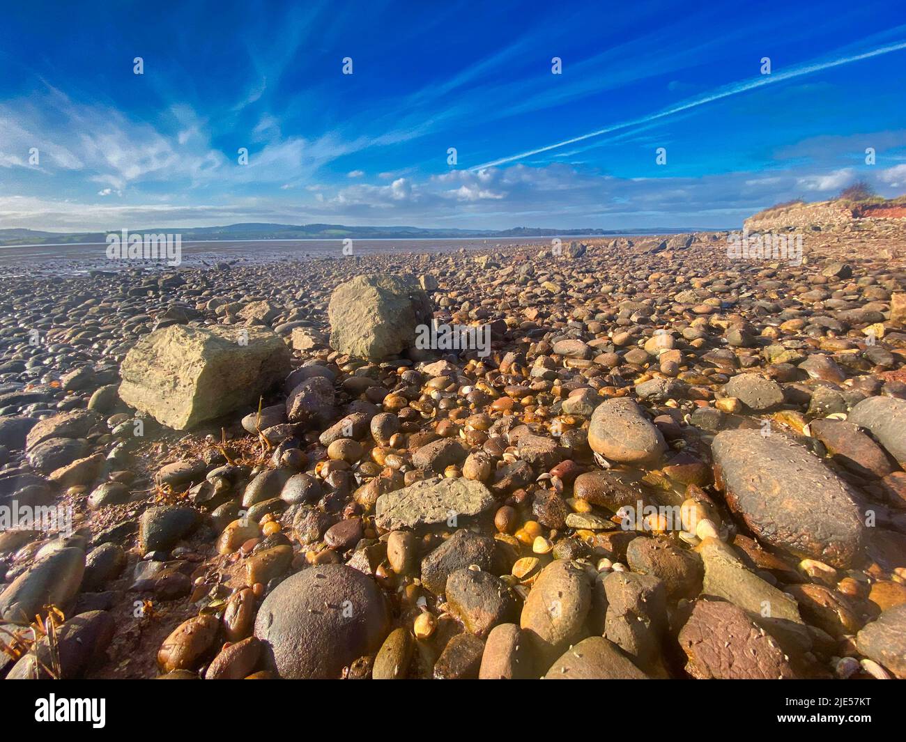 The Exe Estuary, Exmouth, Devon Stock Photo - Alamy