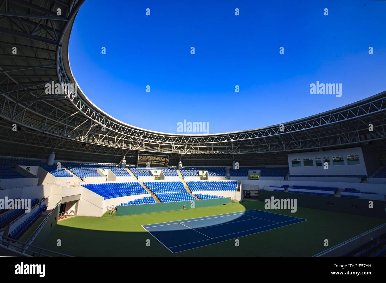 Zhejiang ningbo yinzhou sports center gymnasium stadium Stock Photo - Alamy