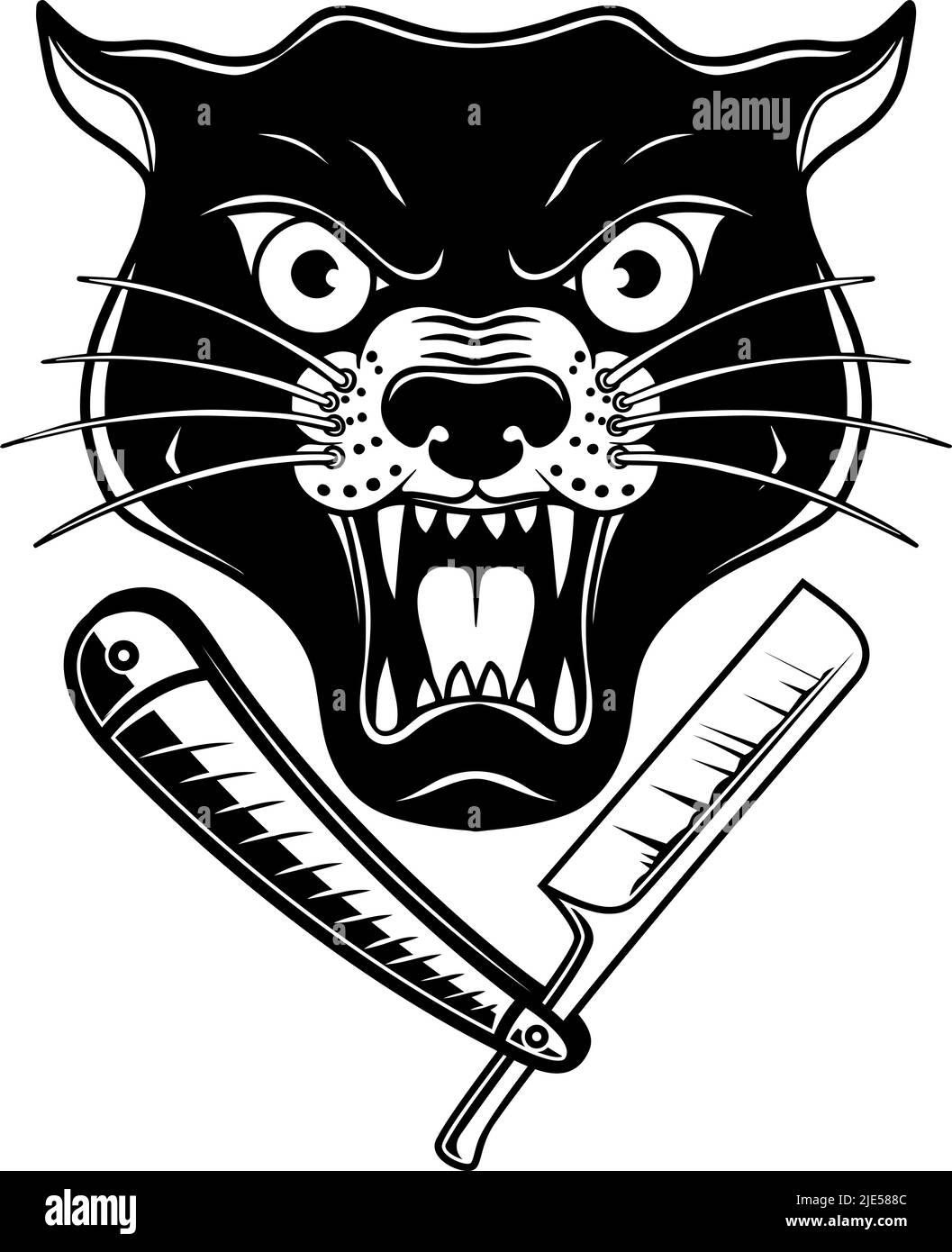 Steel panther Stock Vector Images - Alamy