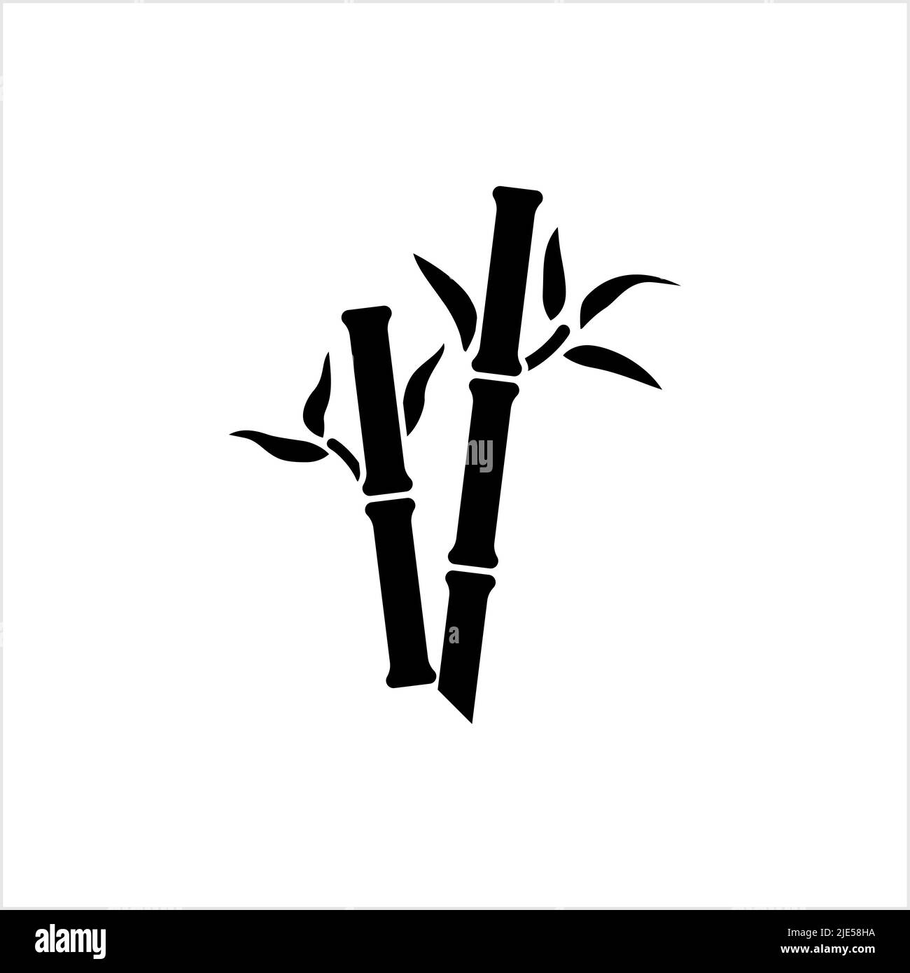 Bamboo Tree Icon Vector Art Illustration Stock Vector Image & Art - Alamy