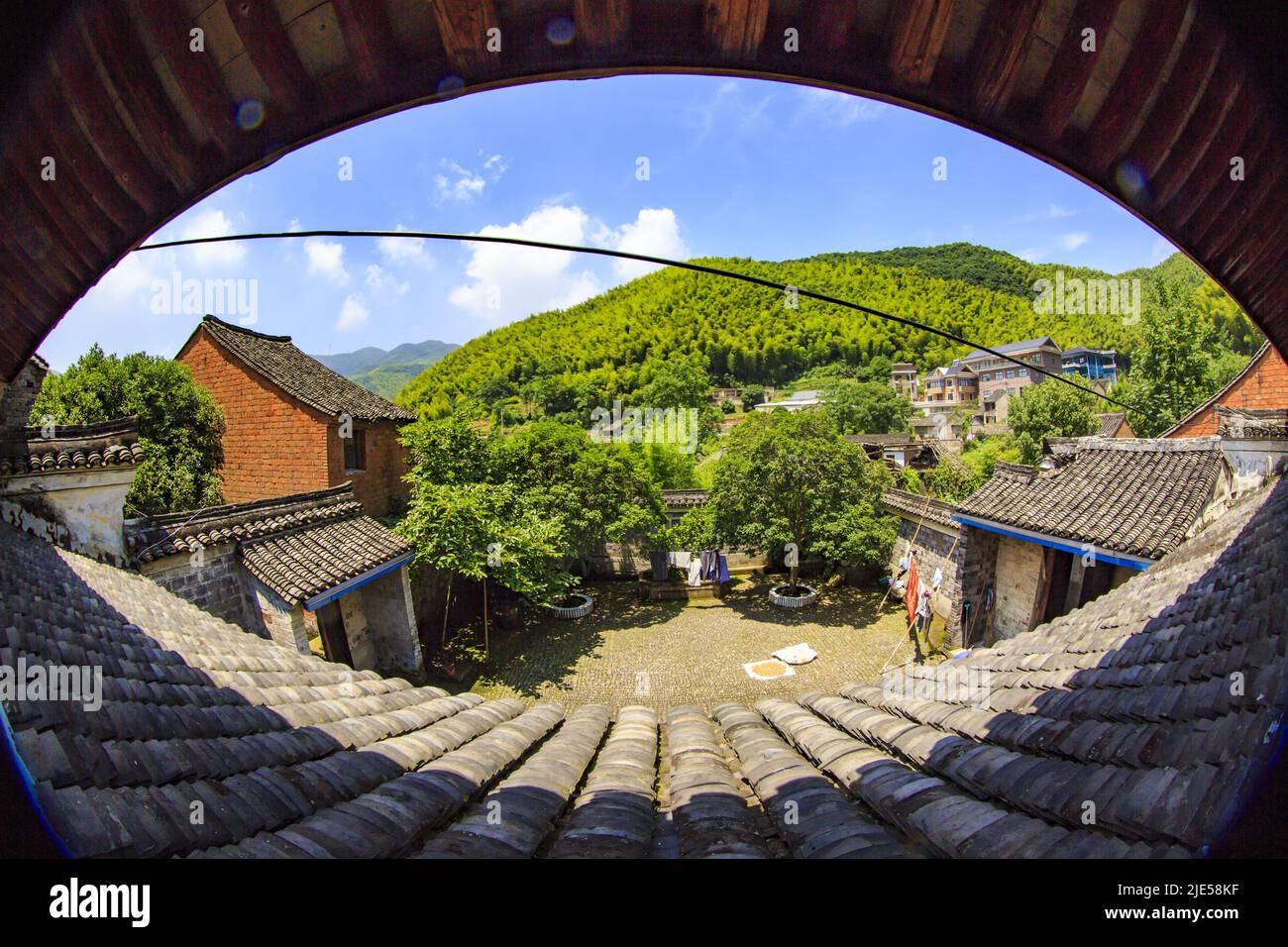 Zhejiang ningbo yinzhou design town village sha village Stock Photo - Alamy