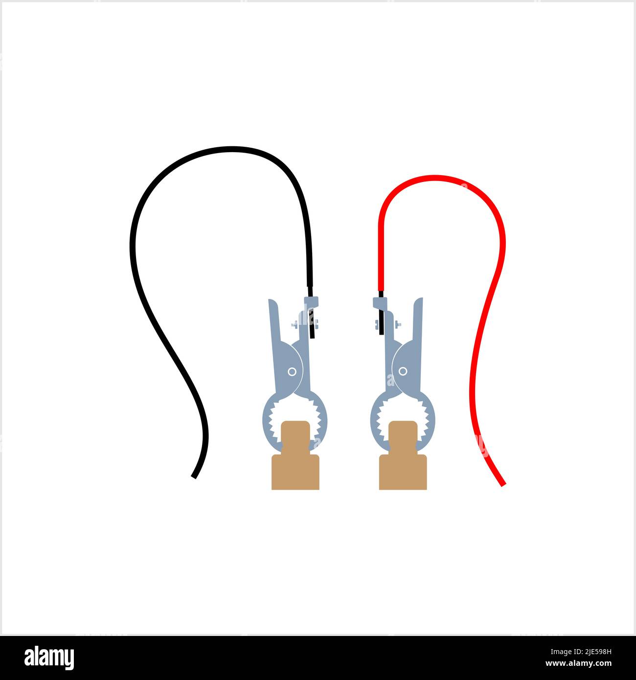 Cable clips Stock Vector Images - Alamy