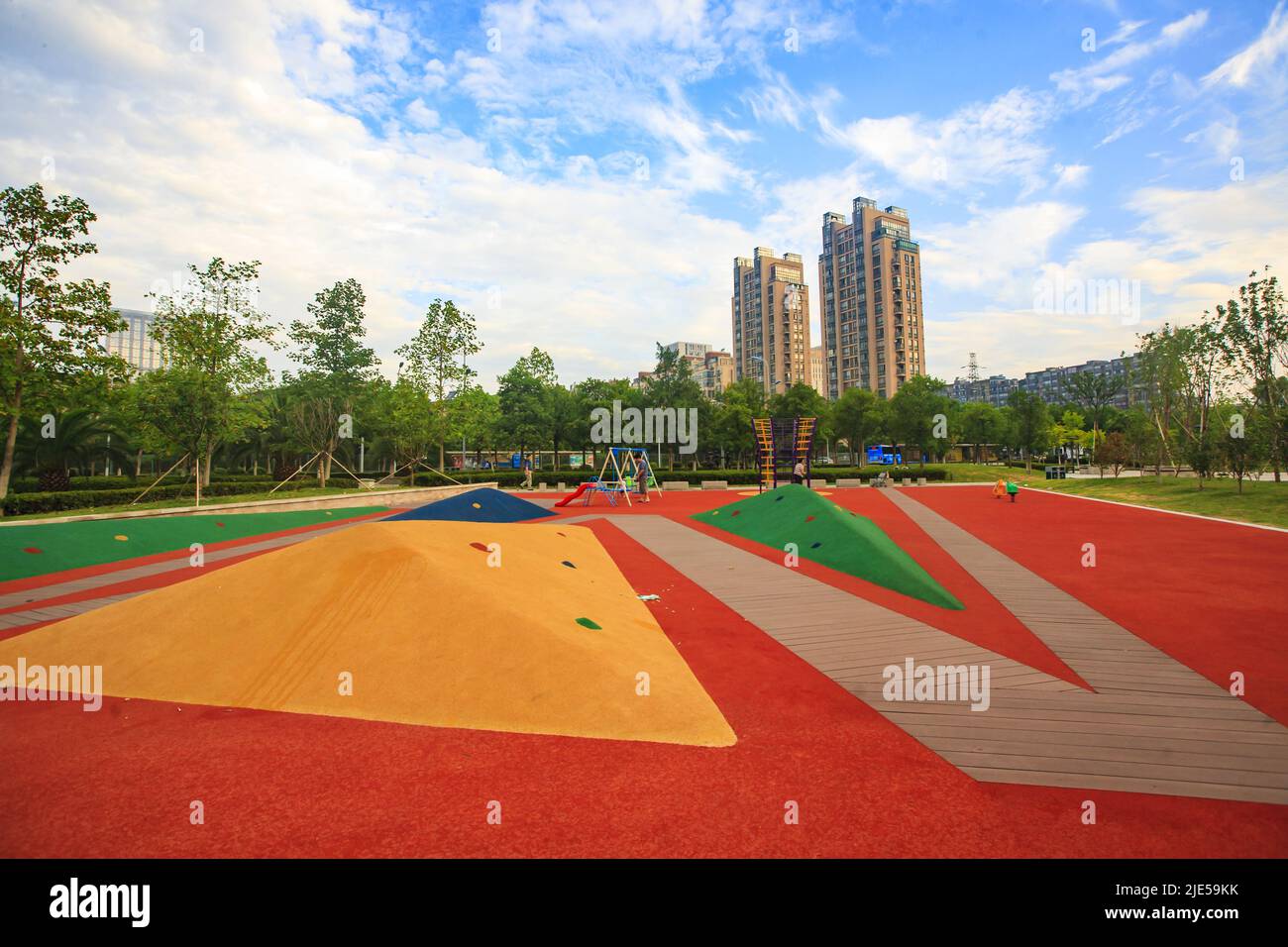 Zhejiang ningbo yinzhou district tall building city Stock Photo - Alamy