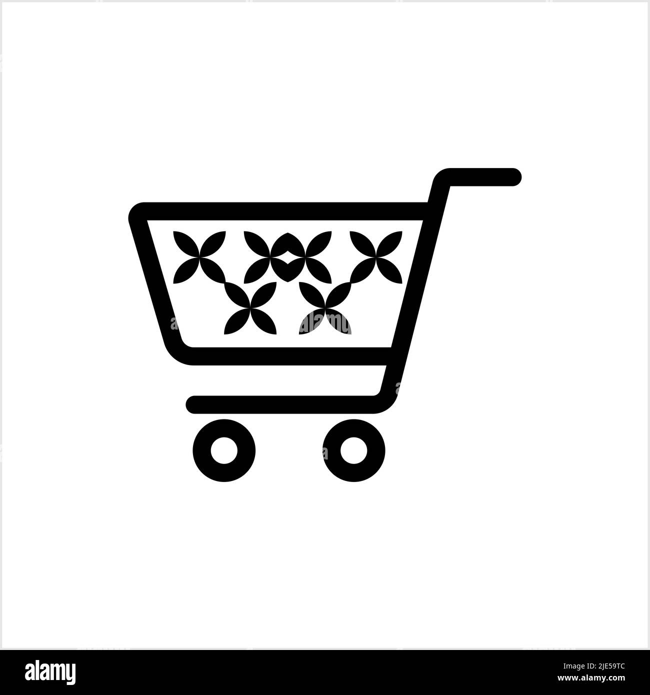 Shopping Cart Icon Design Vector Art Illustration Stock Vector Image ...